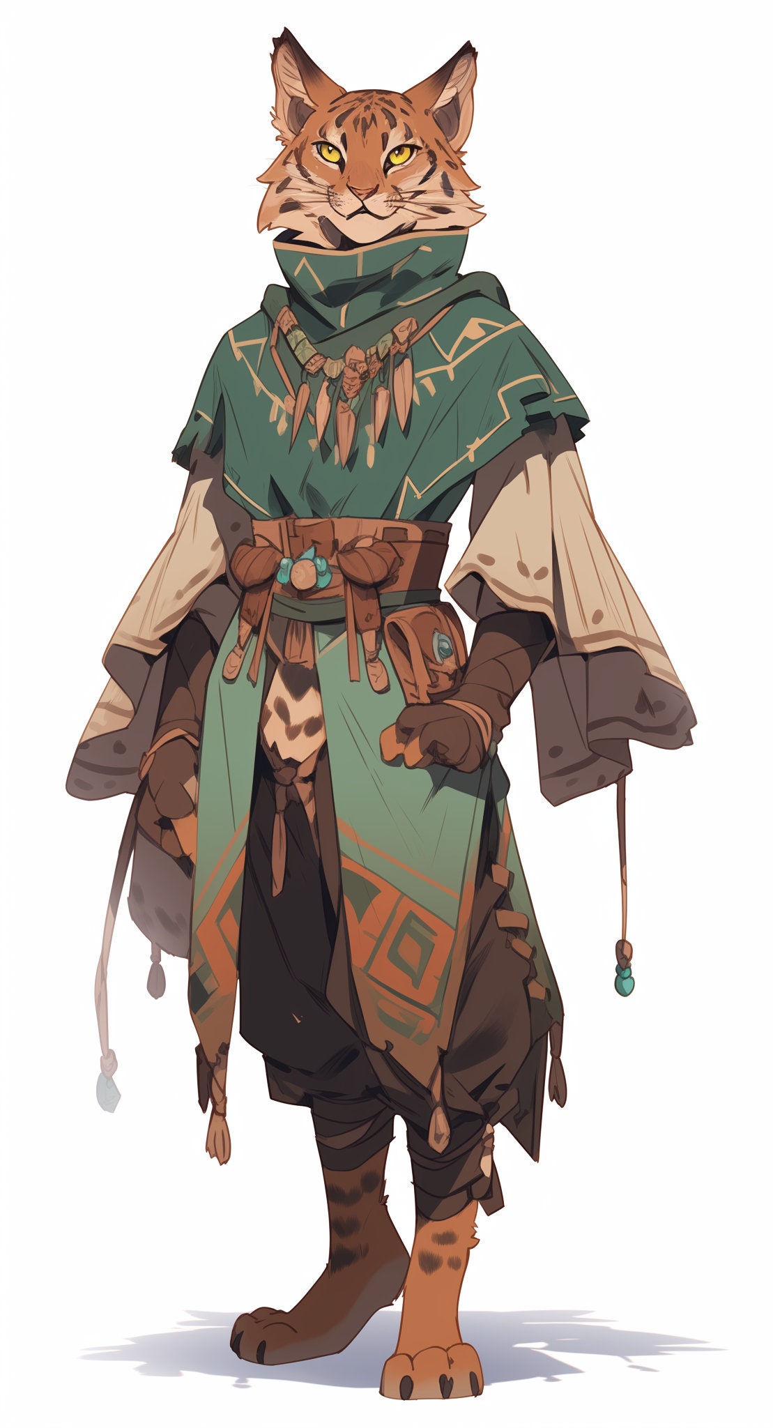 Custom Dnd Character Art Full-body Hero Illustration RPG Character ...