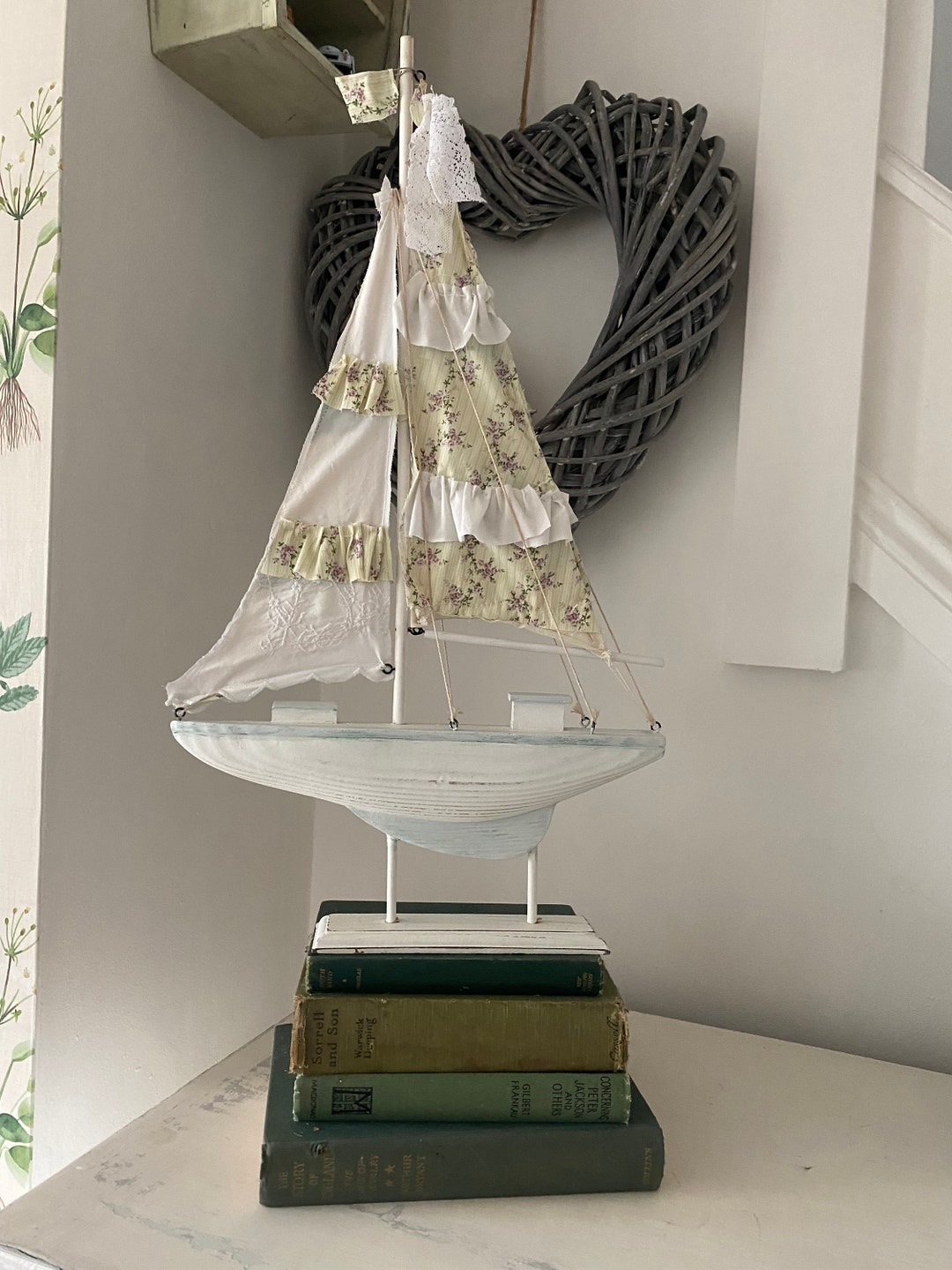 Cottage Core Sailing Boat - Etsy