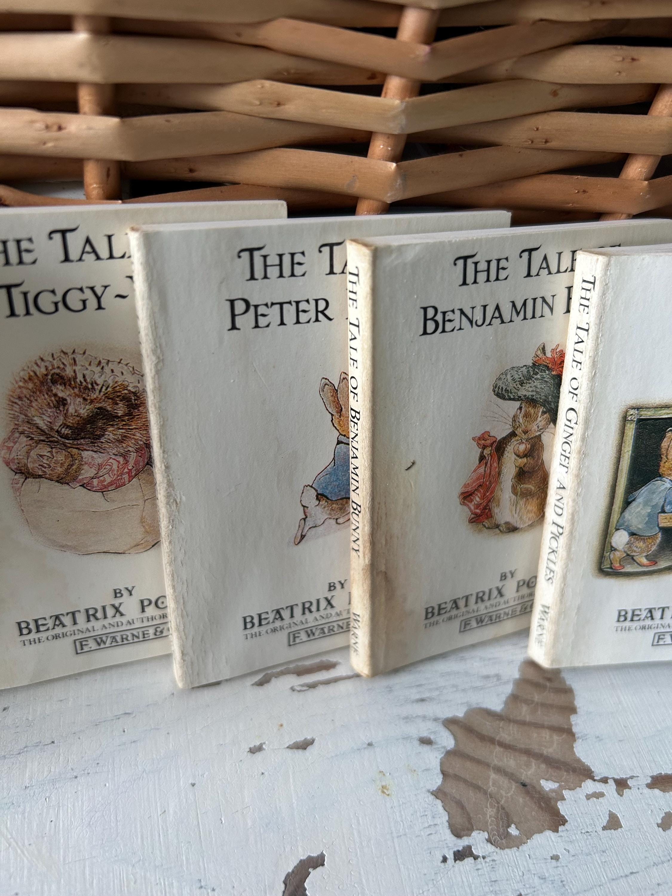 Vintage Peter Rabbit Mini Books Set • Beatrix Potter Collectible ...