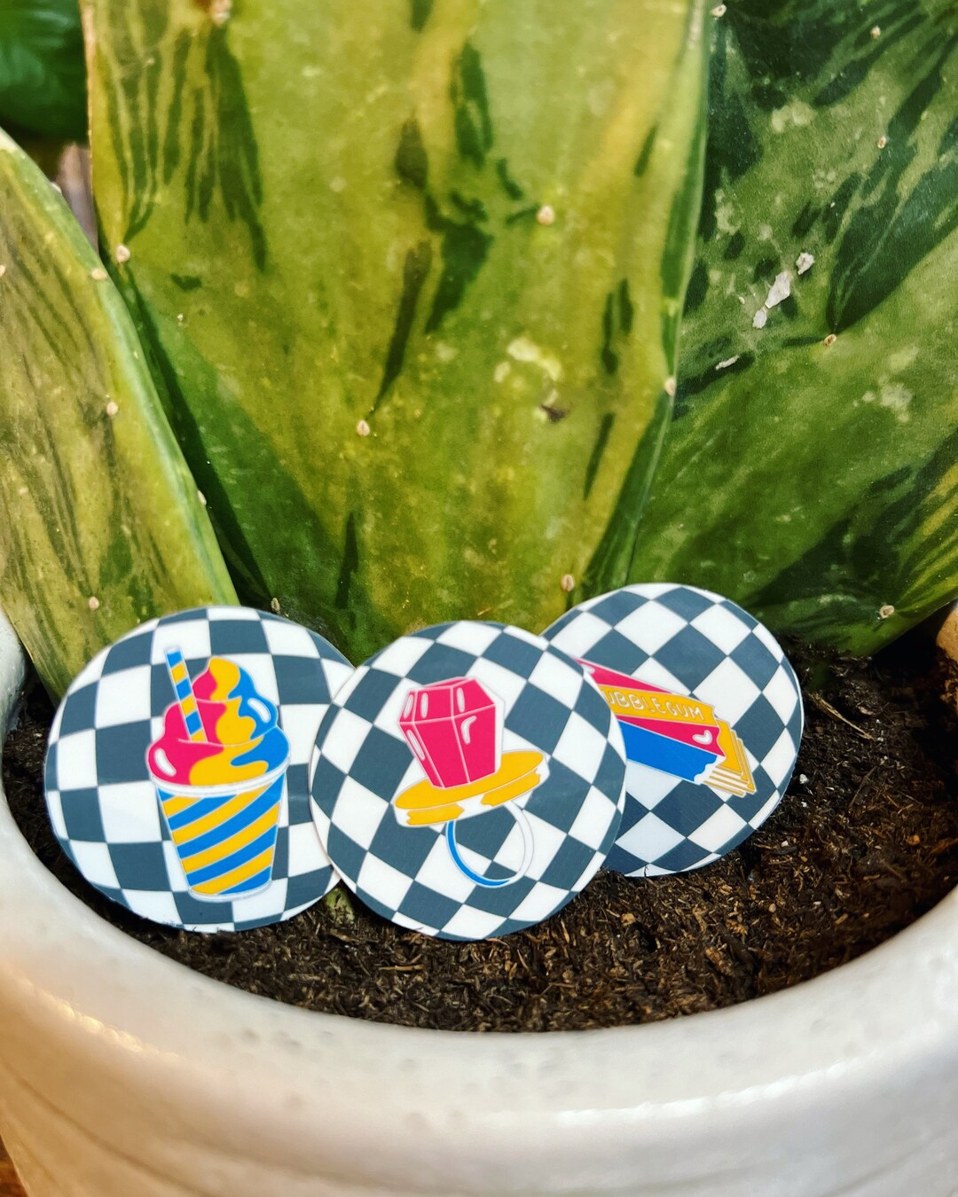 Nostalgia Snack Sticker 3 Pack - Etsy