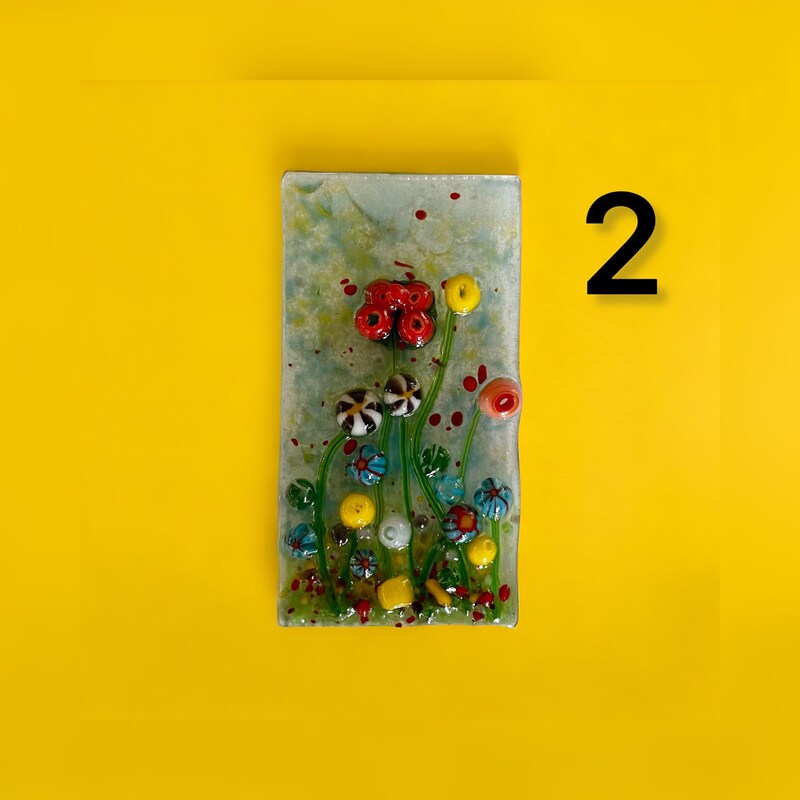 Fused Glass Magnets - Etsy