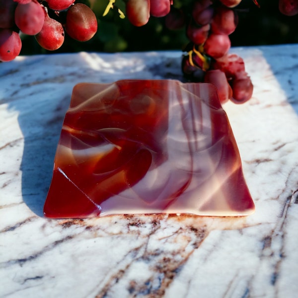 Fused Glass Trivet - Etsy