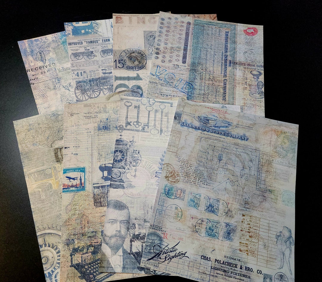 Grunge, Collage Paper, Printable Vintage Paper, Scrapbook Paper ...