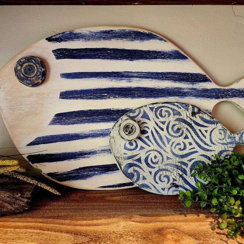 Wooden Fish Wall Decor - Etsy