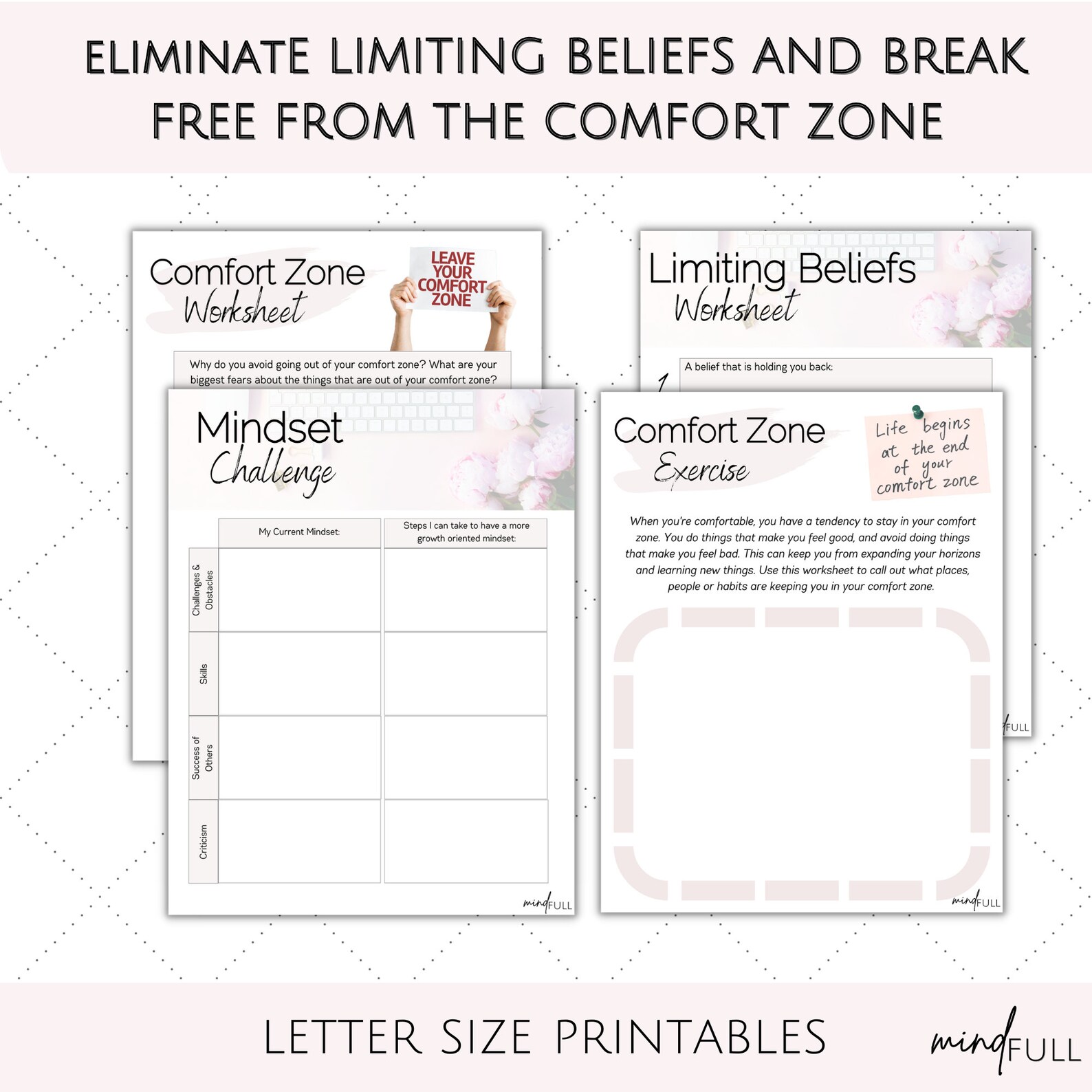 Core Beliefs & Values Workbook – Self-discovery Journal, Life Purpose ...