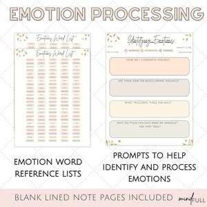 Anxiety Relief Printable Worksheets Anti Anxiety Journal Digital ...