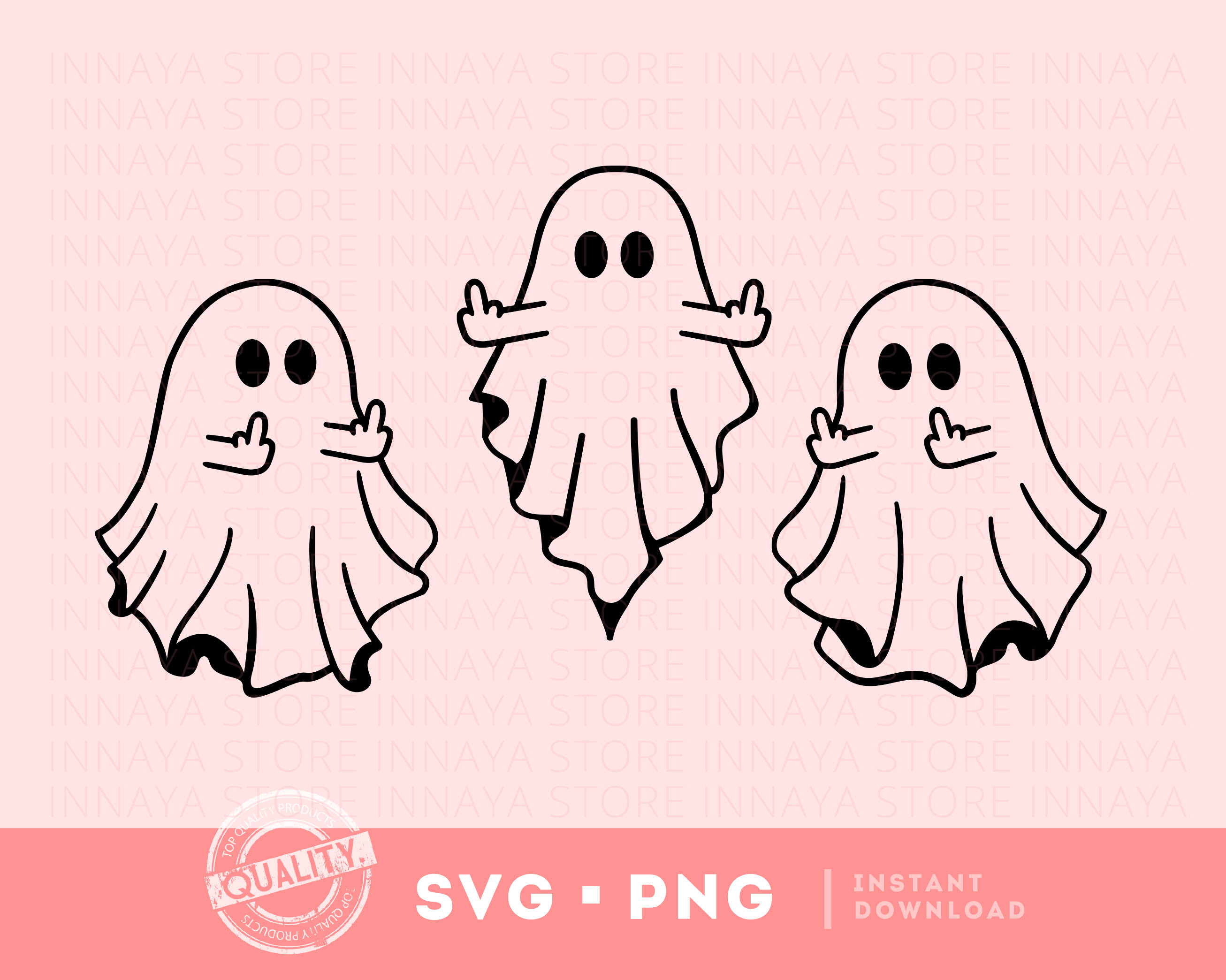 Cute Ghost Drawing