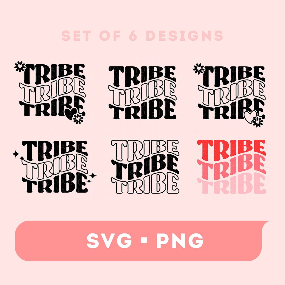 Tribe Svg Design Bundle Wedding Svg Bridal Party Svg Tribe - Etsy