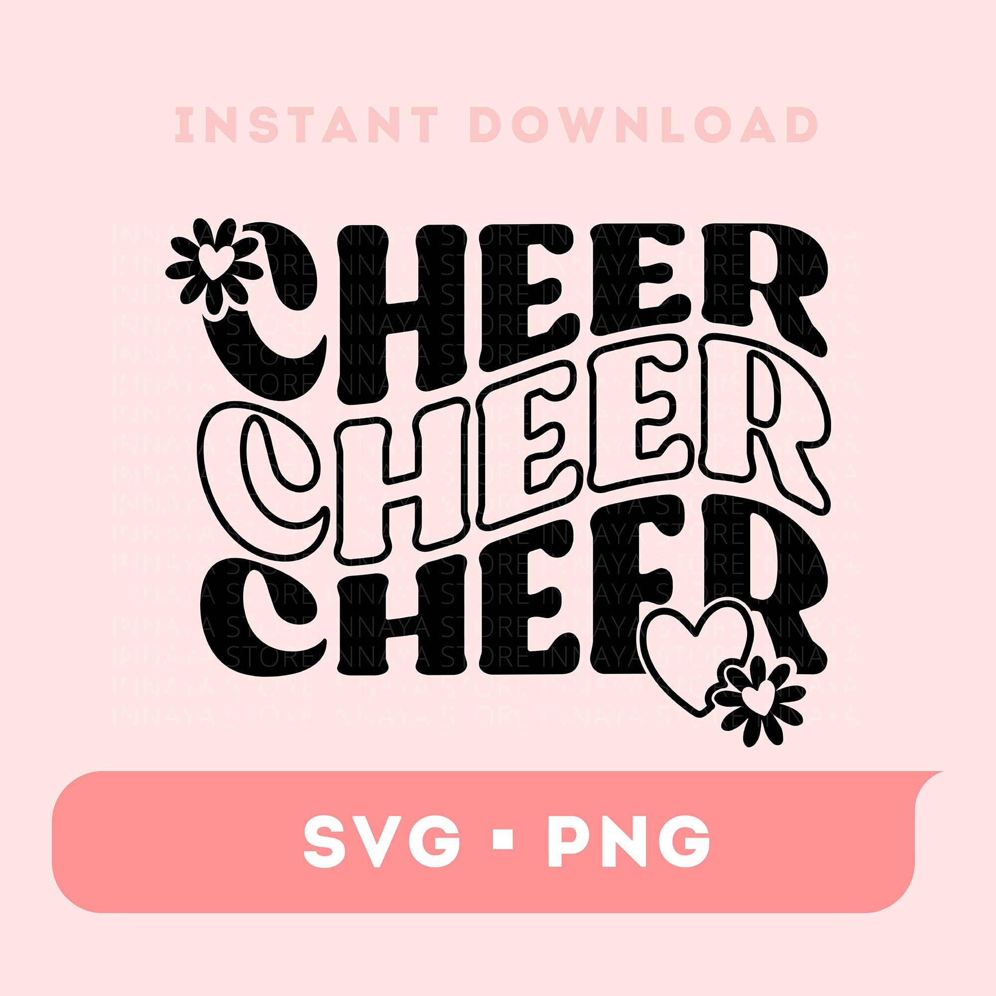 Cheer SVG File Instant Download Cheer Bundle for Cricut - Etsy