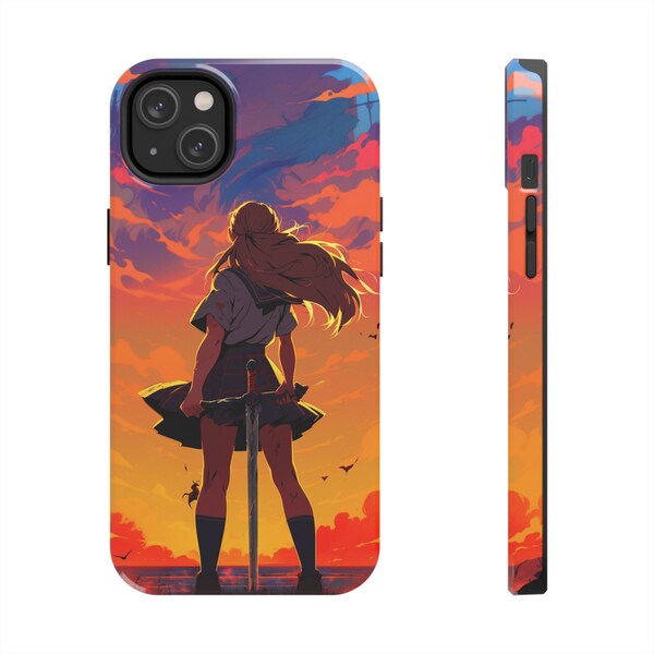 Anime Inspired Phone Design - Etsy