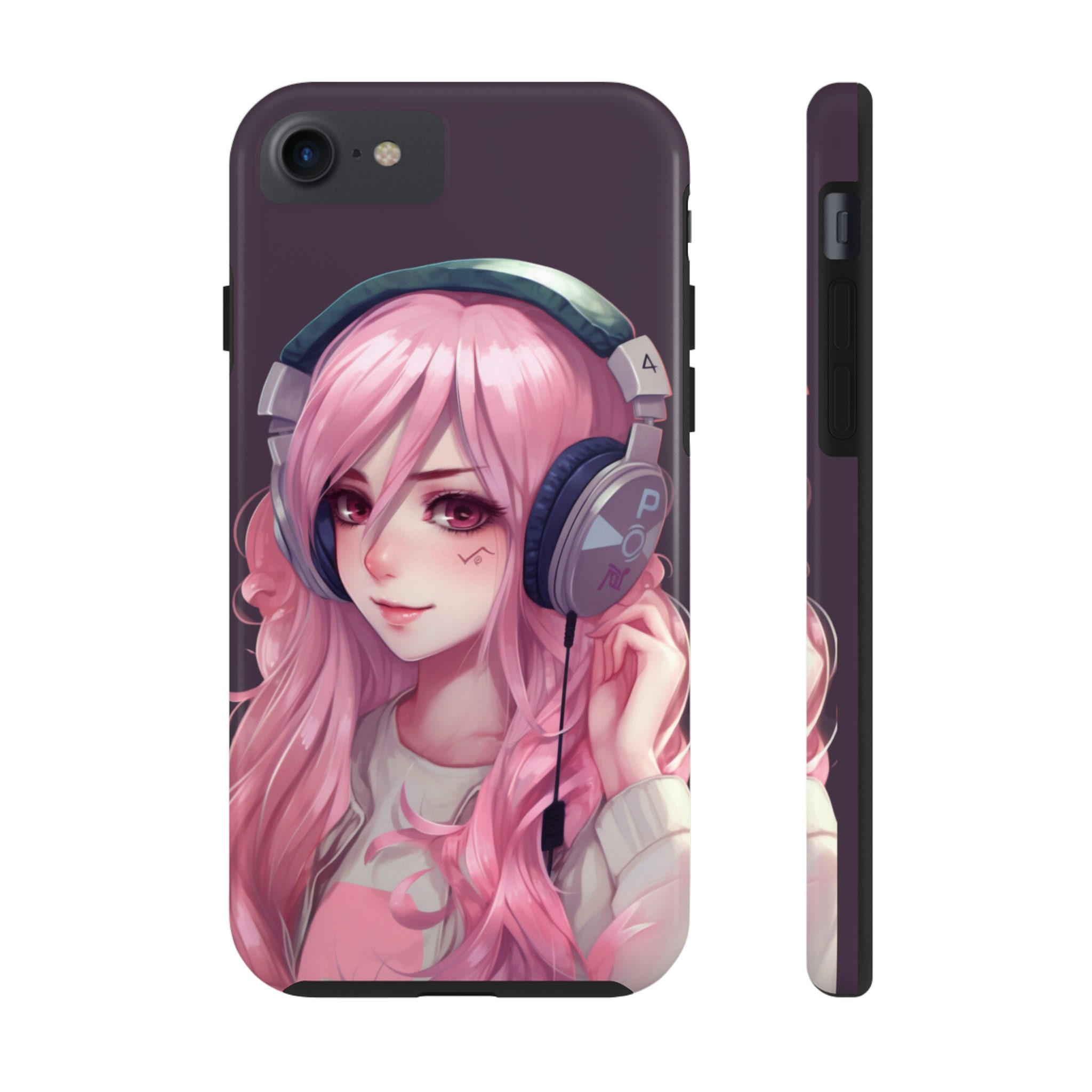 Anime Chibi With Headphones