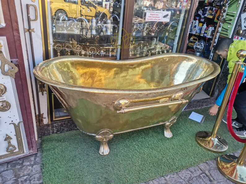 Antique Copper Bathtub, Copper Slipper Bath, Luxury Copper Baths - Etsy
