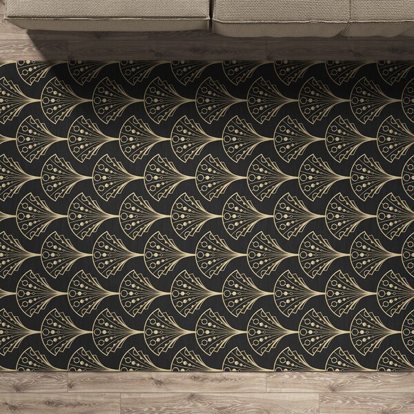 Art Deco Rug - Etsy