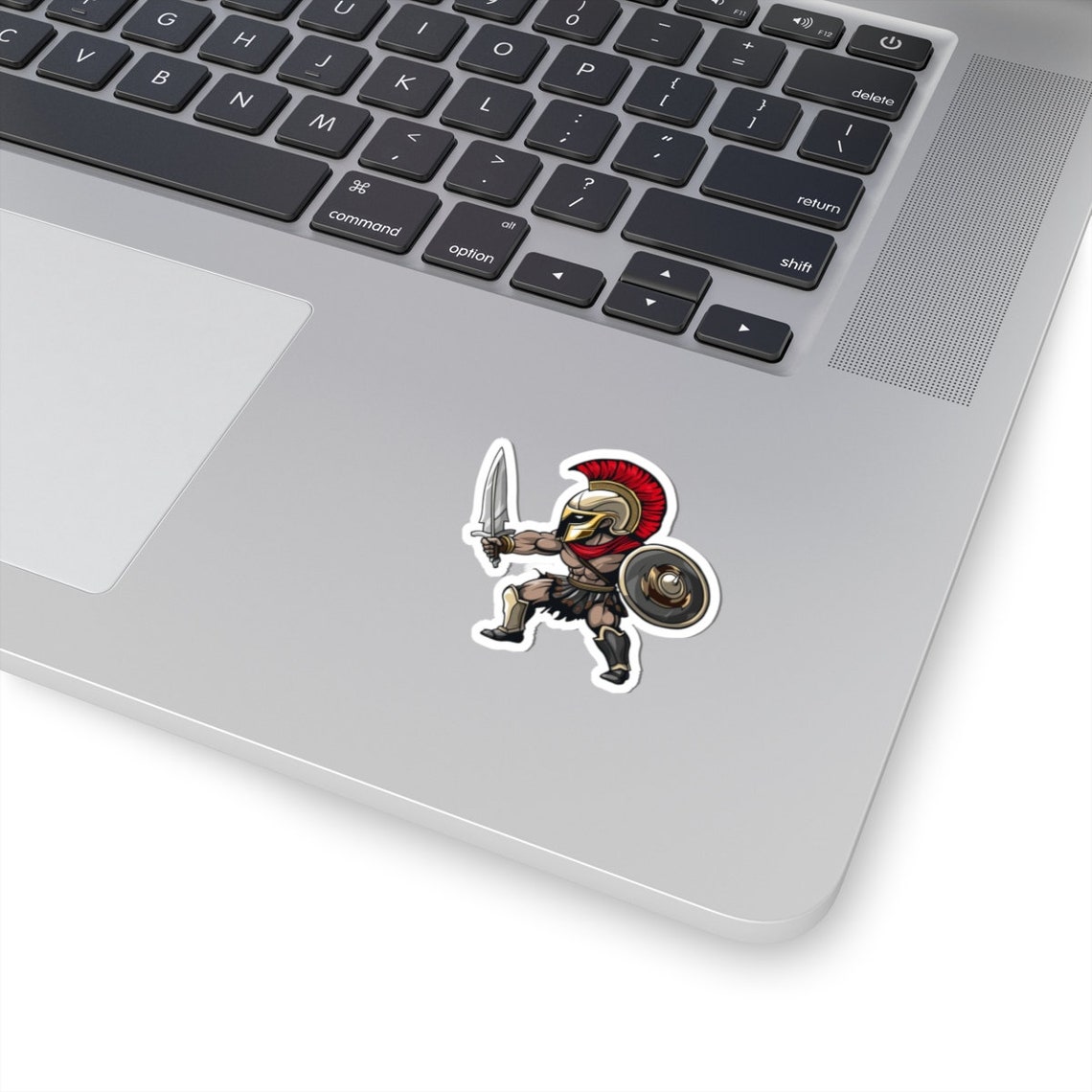 Spartan Warrior Vinyl Sticker, Fun Laptop Sticker, Cool Water Bottle ...