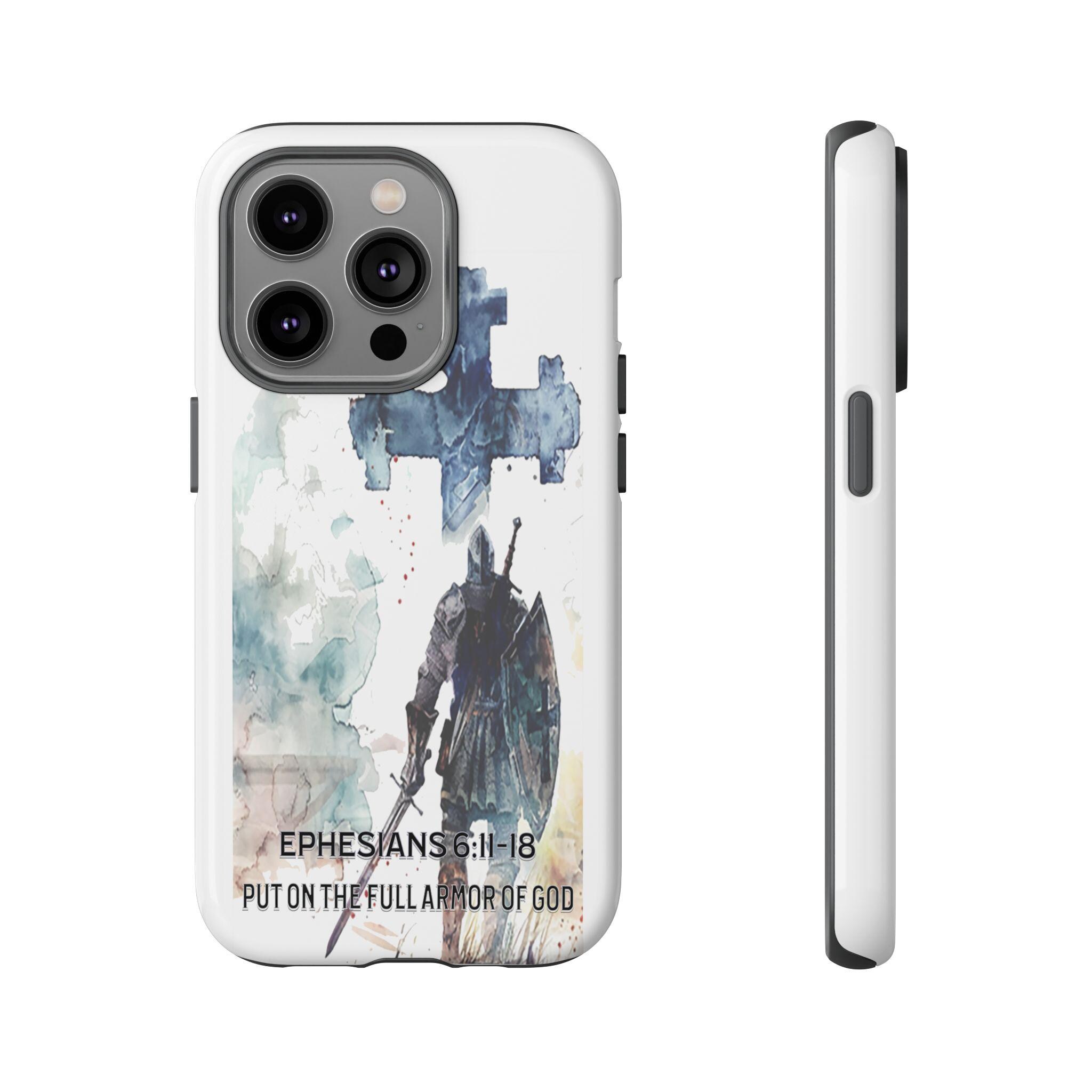 The Full Armor of God Christian Faith Based iPhone Case, Motivational ...