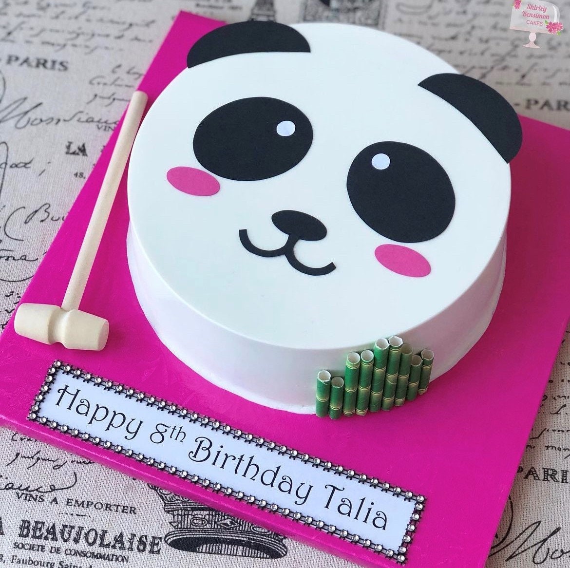 Panda Cake Template, Printable - Instant Digital Download - Etsy