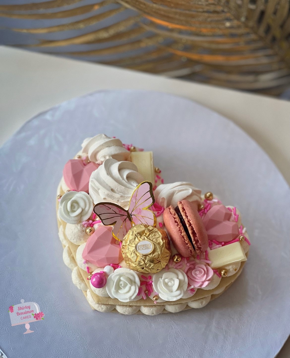 Heart Cake Template (printable) - Instant Digital Download - Etsy