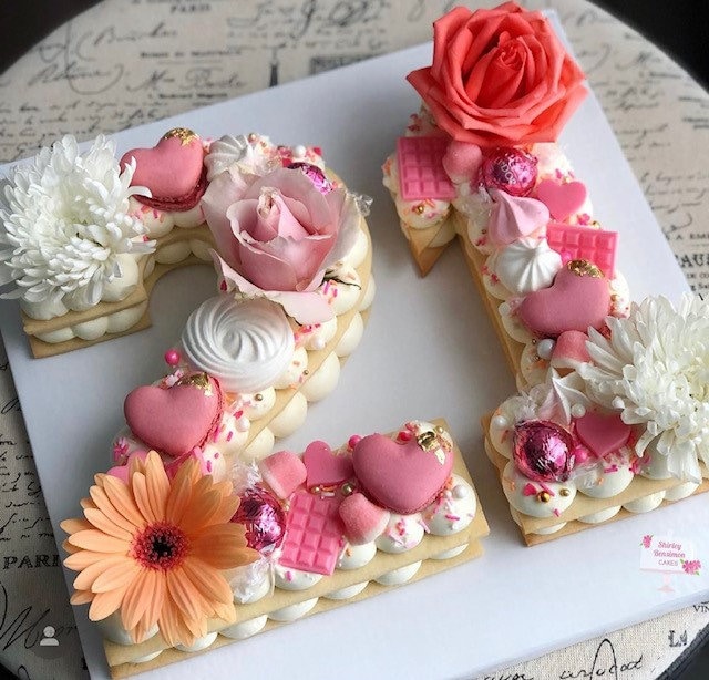 Letter & Number Cake Templates Stencils A to Z and 0 to 9 - Etsy