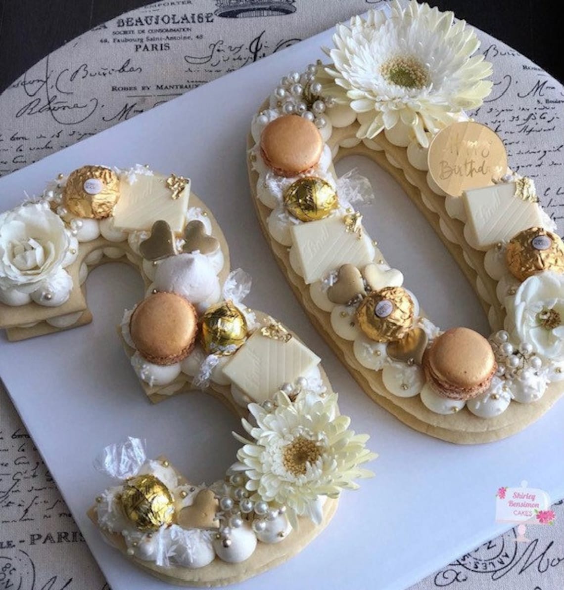 Number Cake Templates, Stencils 0 to 9, Printable - Instant Digital ...