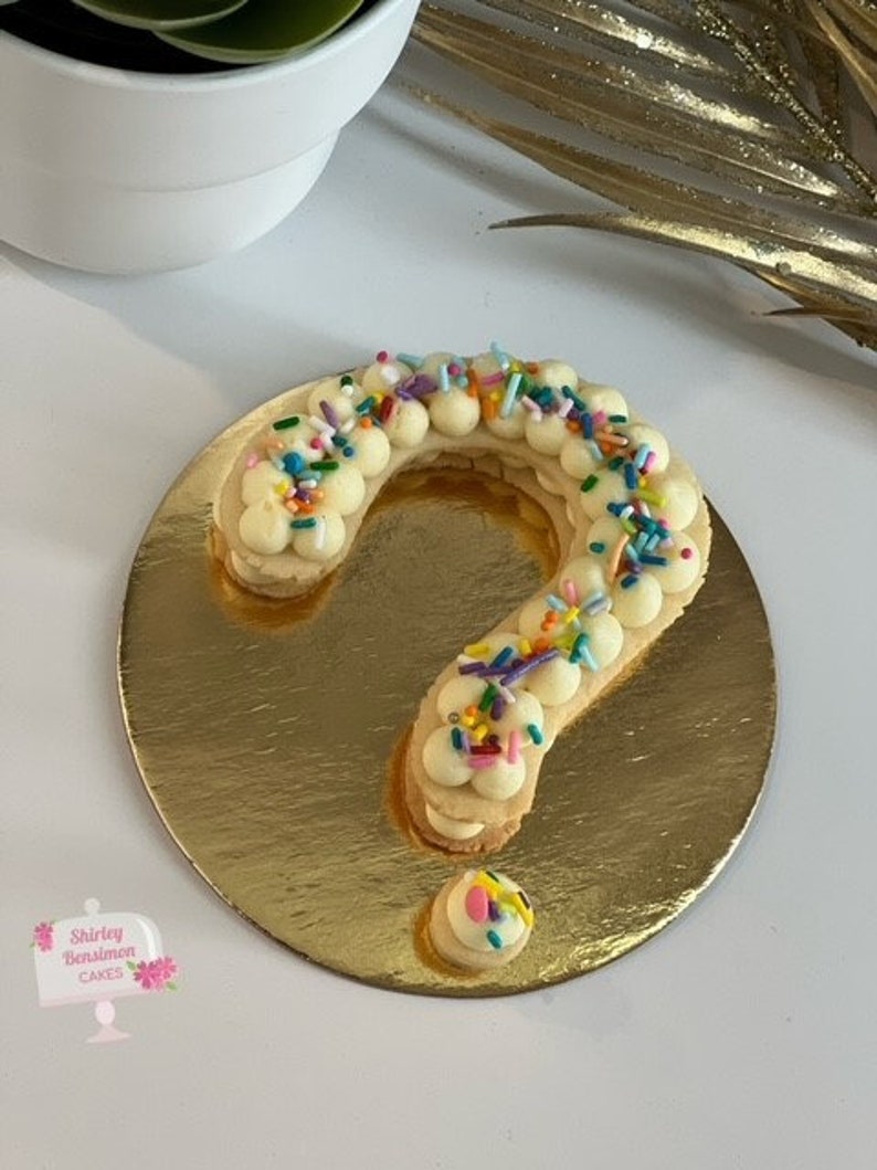 Question Mark Cake Template - Instant Digital Download - Etsy UK