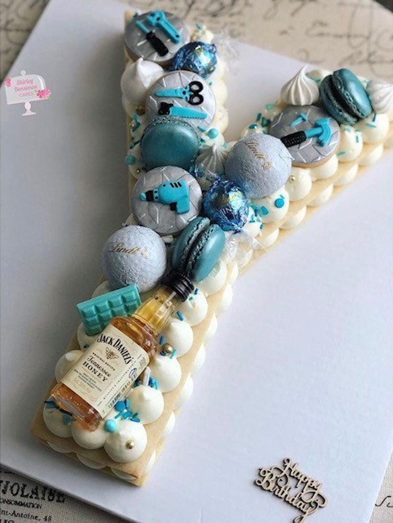 Letter Cake Templates, Stencils A to Z, Printable - Instant Digital ...