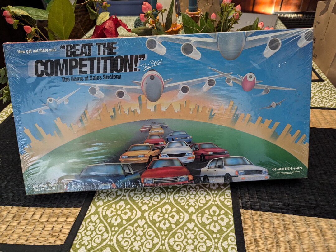 Beat the Competition Vintage 80's Board Game, New Unopened - Etsy