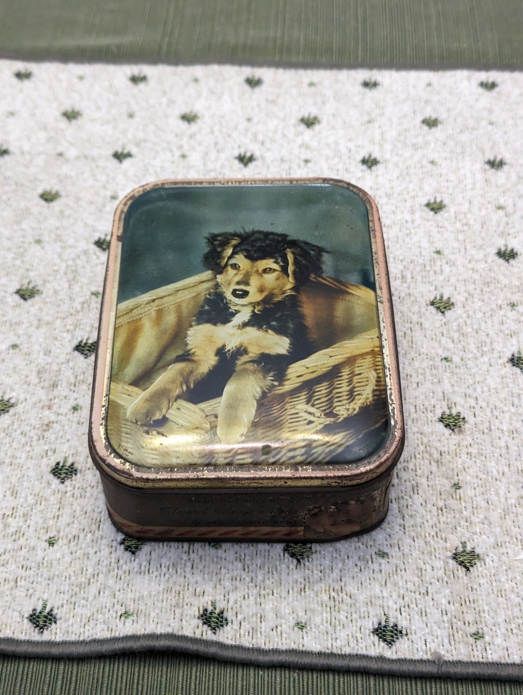 Dog Tin Edward Sharpe and Sons LTD England, Early 1900s - Etsy