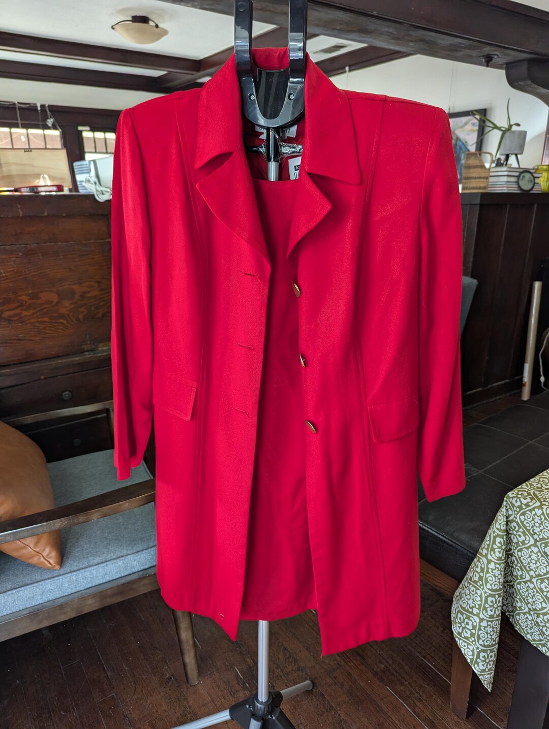 Lois Snyder Dani Max Suit Mini Dress, Red Size 8 Two Piece - Etsy