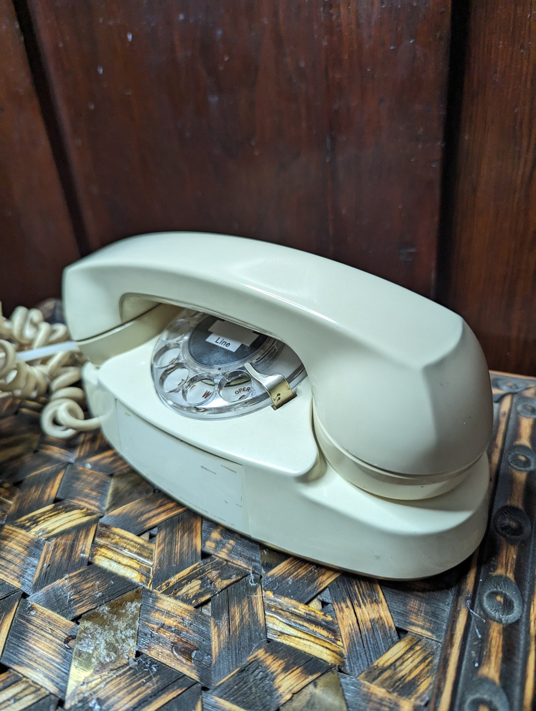 1963 Princess Rotary Phone, Vintage Western Electric Rotary Telephone ...