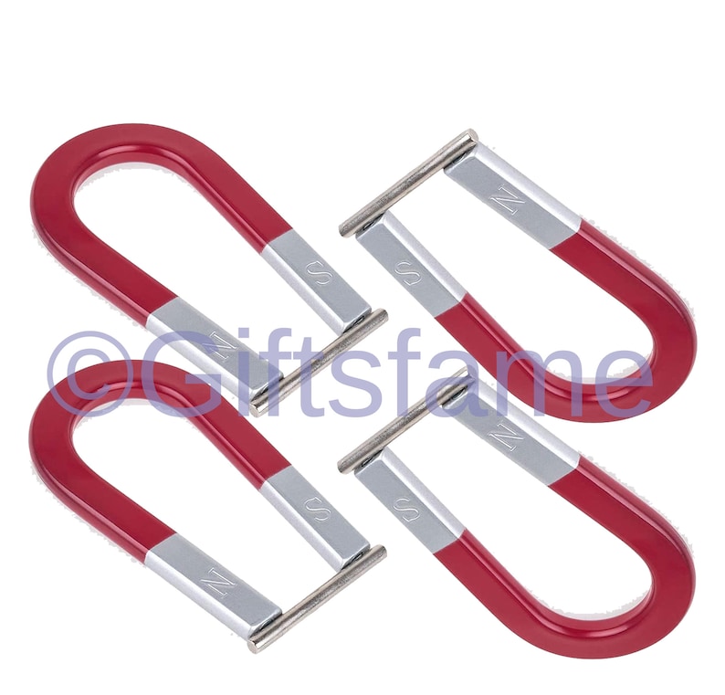 1-4 Pieces of Large Big Magnets | Horse Shoe Magnet | Science Magnet | Horseshoe Magnet | School ...