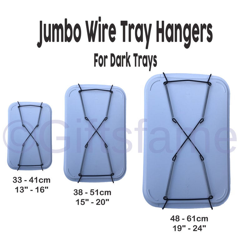 Jumbo Extra Large Black Wall Display Plate Dish Wire Spring - Etsy