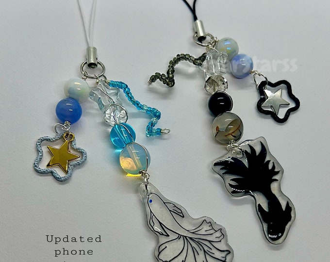 Gojo and Geto Phone Charm Anime - Etsy