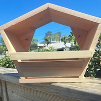 Handmade Cedar Bird Nesting Platform | Cedar Nesting Box | Dove Nesting ...