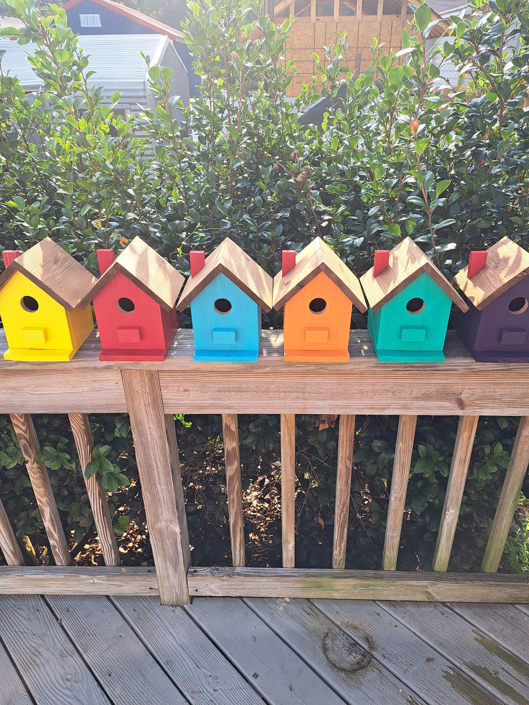 Personalized Gift, Pick Your Colors Birdhouse, Christmas Gift Idea ...