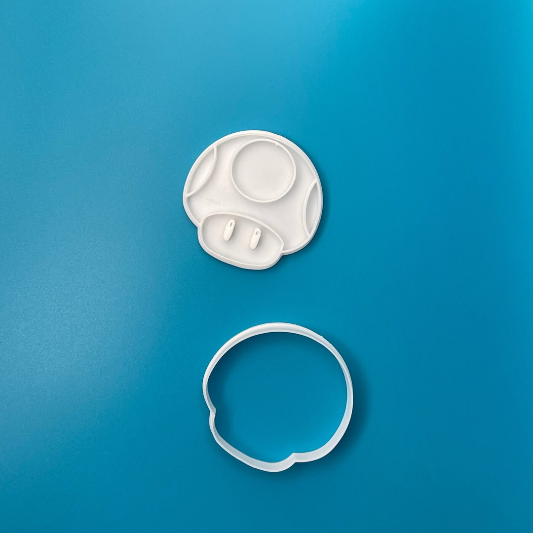 Mario Mushroom Cookie Cutter | Mario Kart Cookie Cutter | Fondant ...