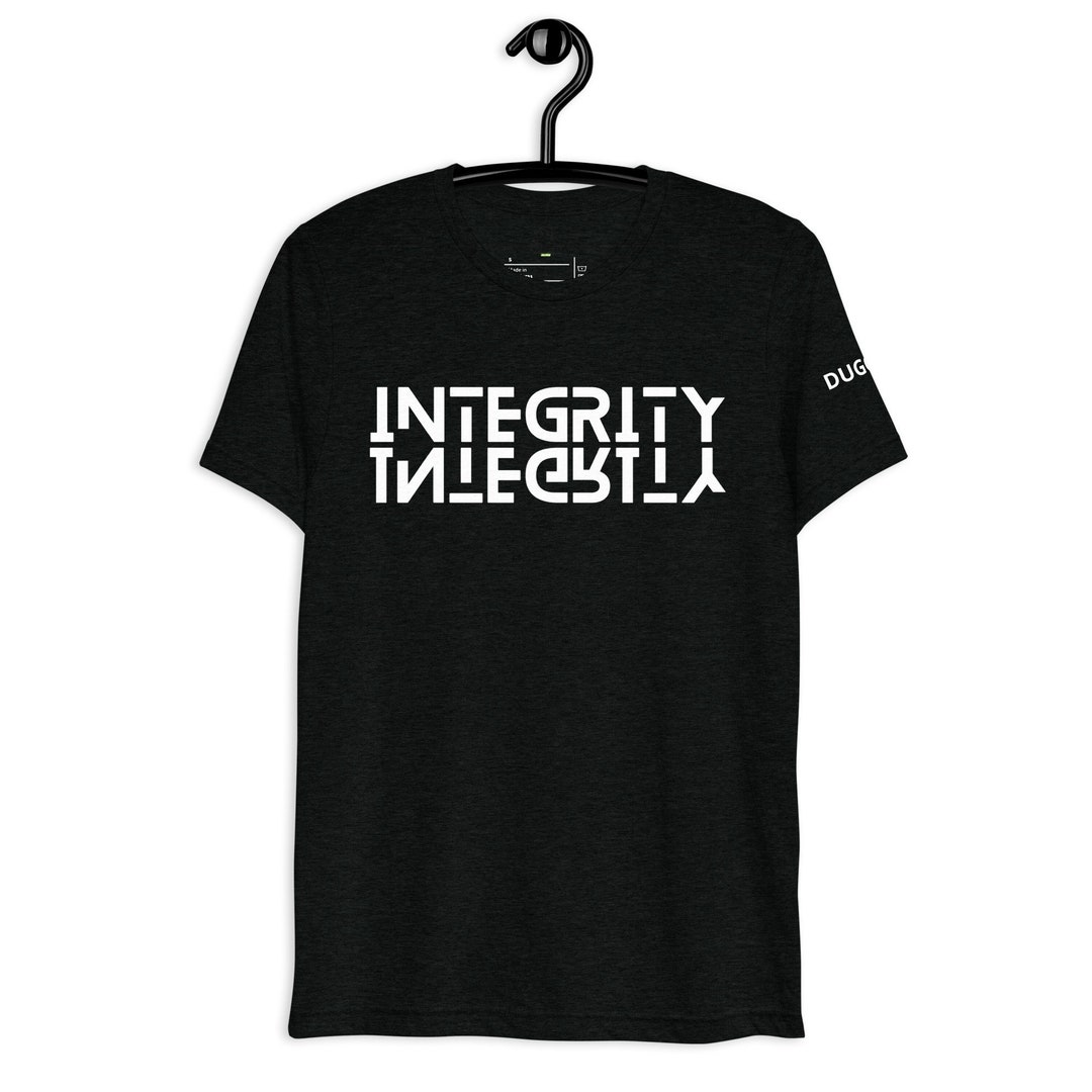 Short Sleeve T-shirt Integrity - Etsy