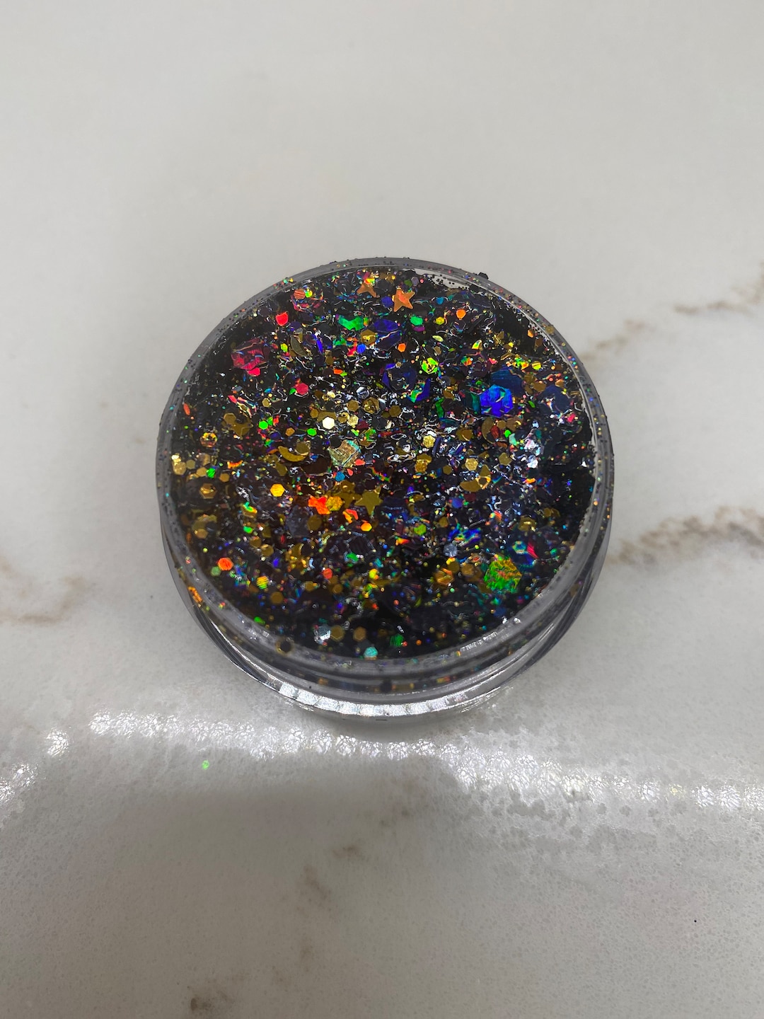 Midnight Glitter Gel (aka Padres) - Etsy