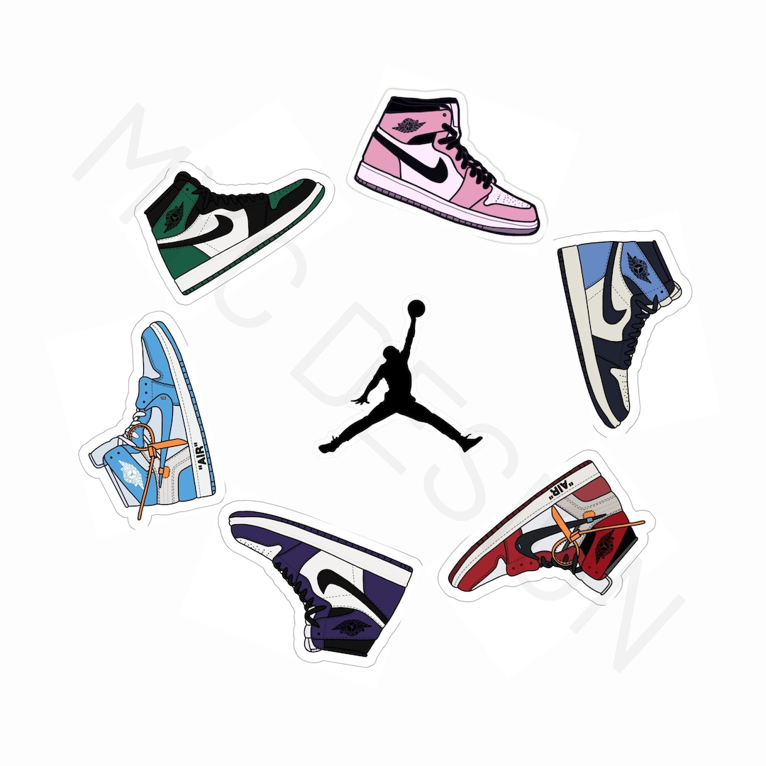 Jordann Instant Download ,DXF EPS SVG Png , Sticker , Sneaker Svg ...