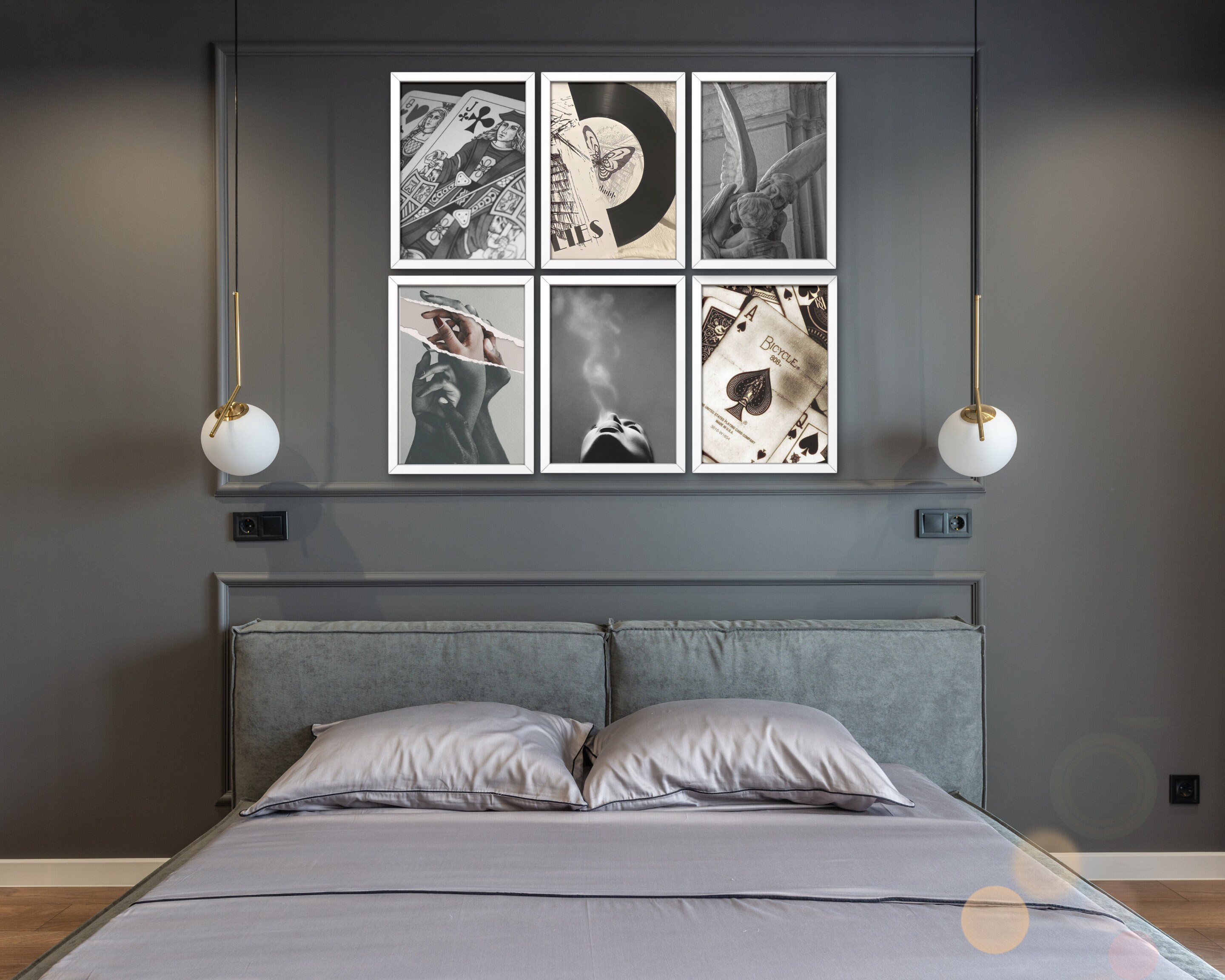 Printable Aesthetic Wall Art Set of 6,vintage Gallery,modern Decor,boho ...