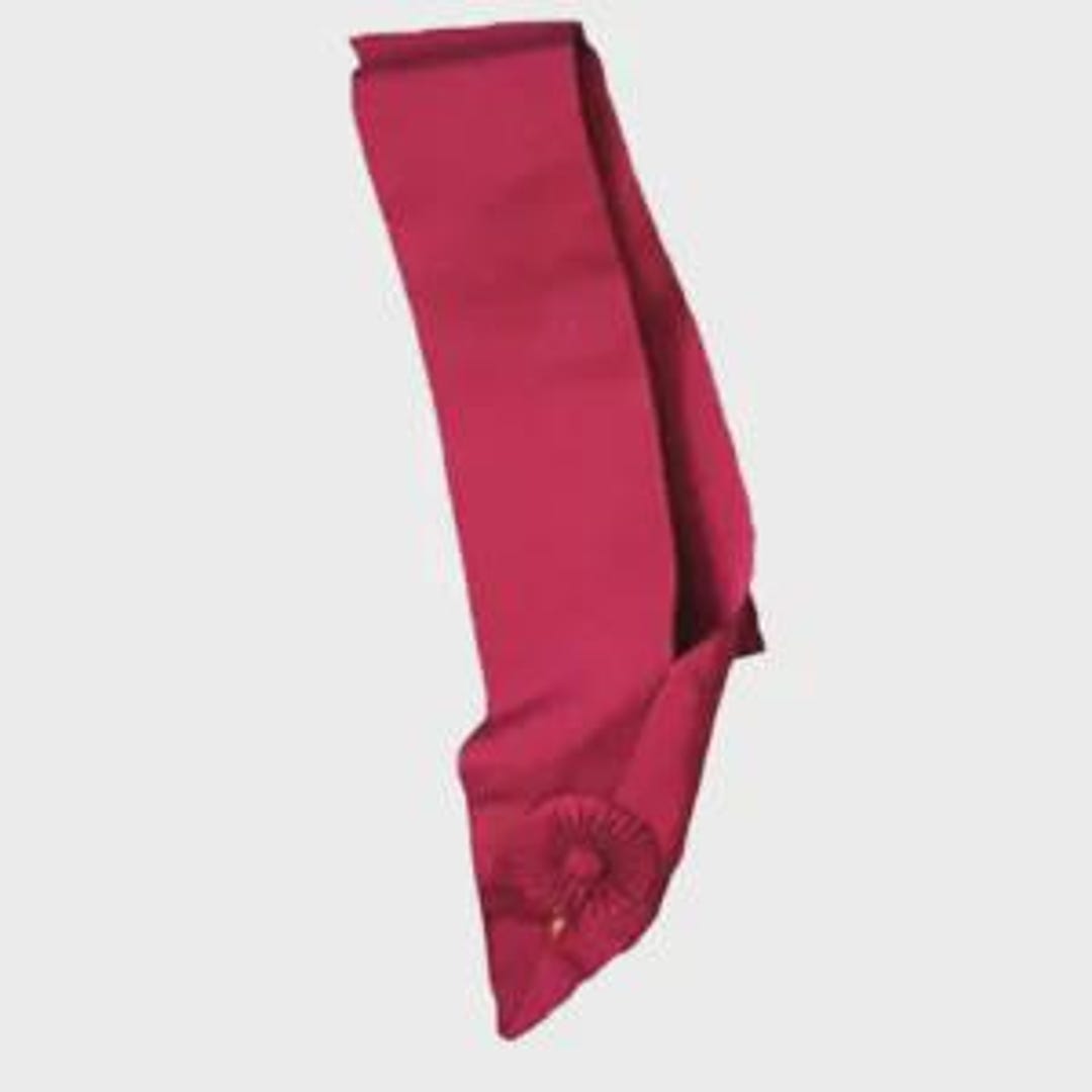 Royal Order of Scotland Sash – Crimson With Rosette - Etsy
