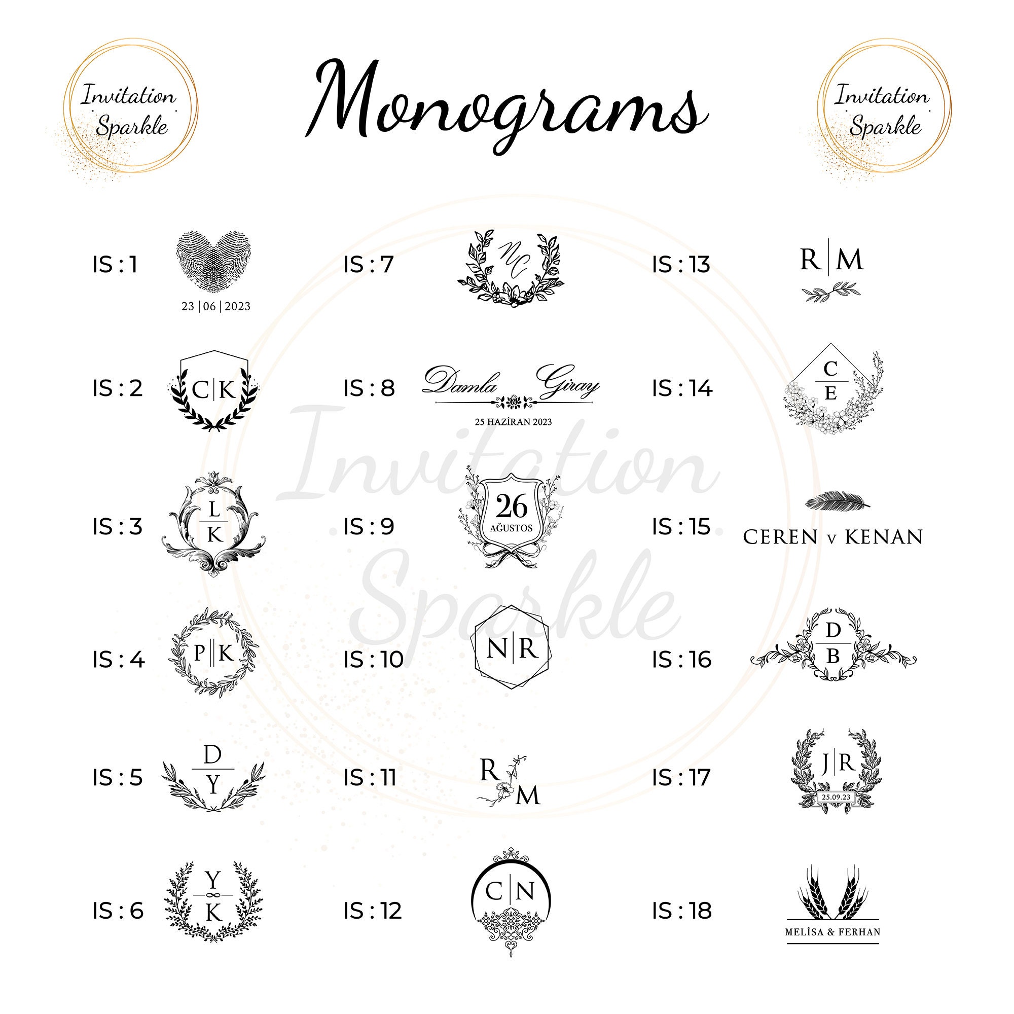 Wedding Invitation, Cut Edge Invitation Set,green Floral Invitation ...