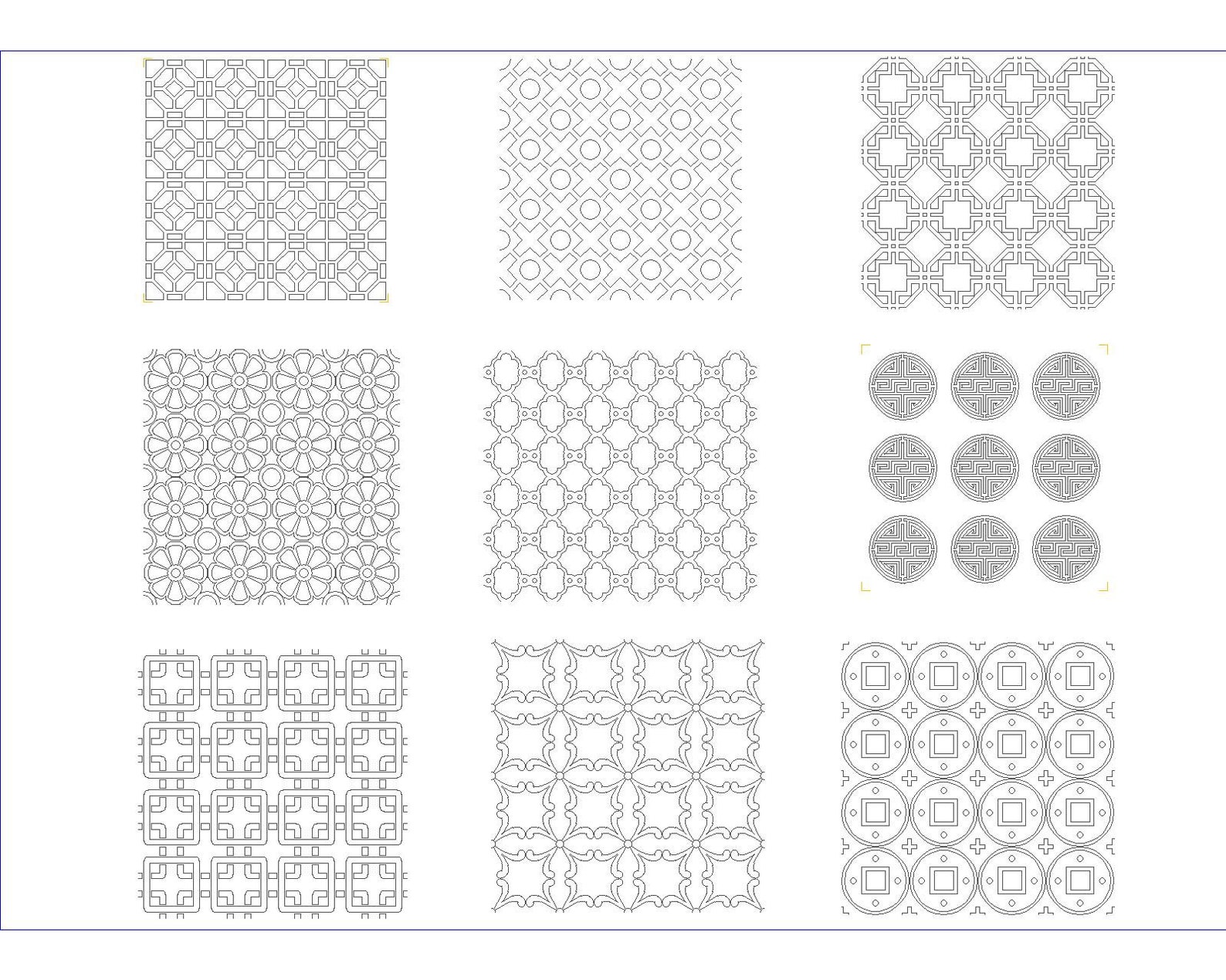 Autocad Hatch Patterns,9 Piece of Details Autocad 2D DWG File, Ready ...