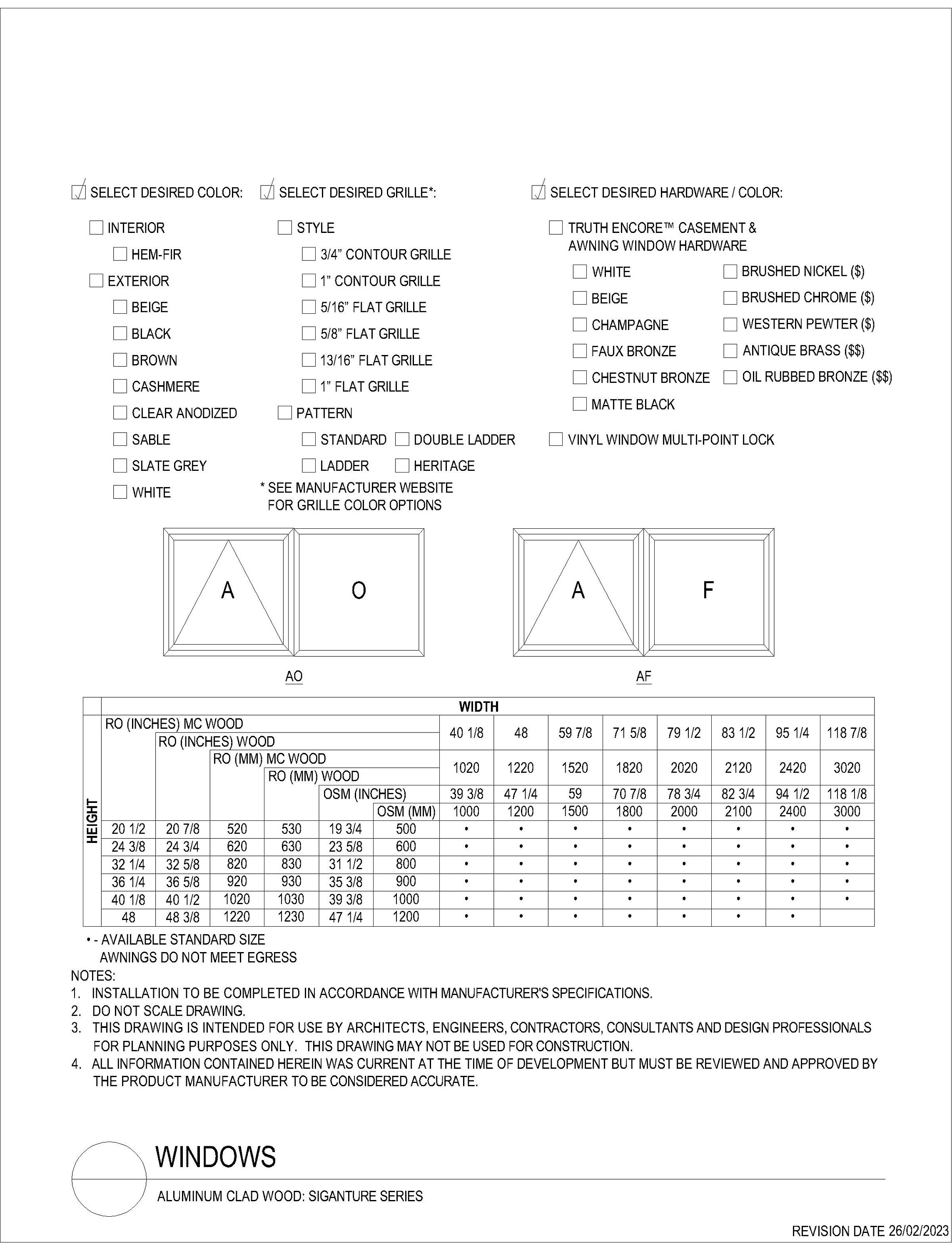 Details and Terms of Typical Aluminum Window Autocad 2D DWG PDF File ...