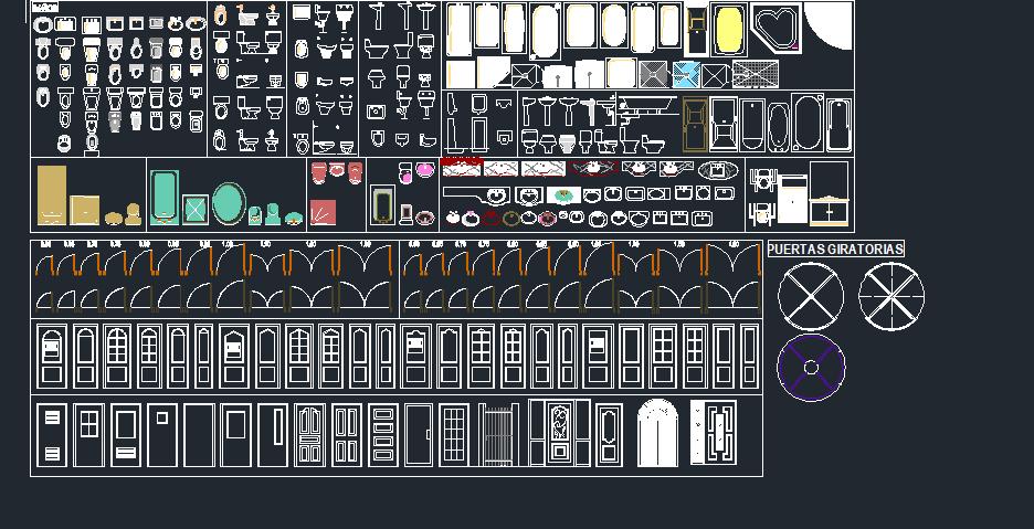 2D Drawings of Block, Autocad 2D DWG File, Ready Block for Autocad, 2D ...