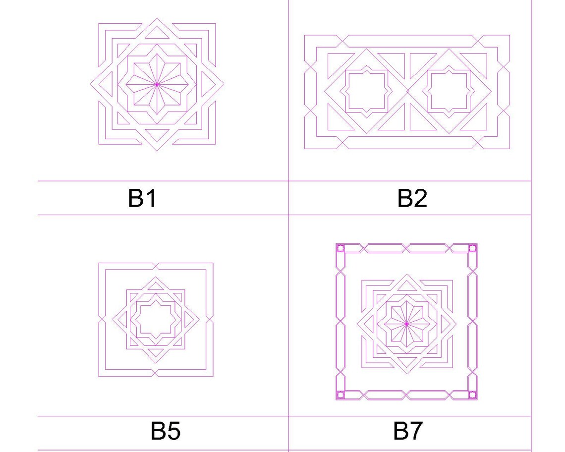 Autocad Hatch Patterns, 13 Piece of Details Autocad 2D DWG File, Ready ...
