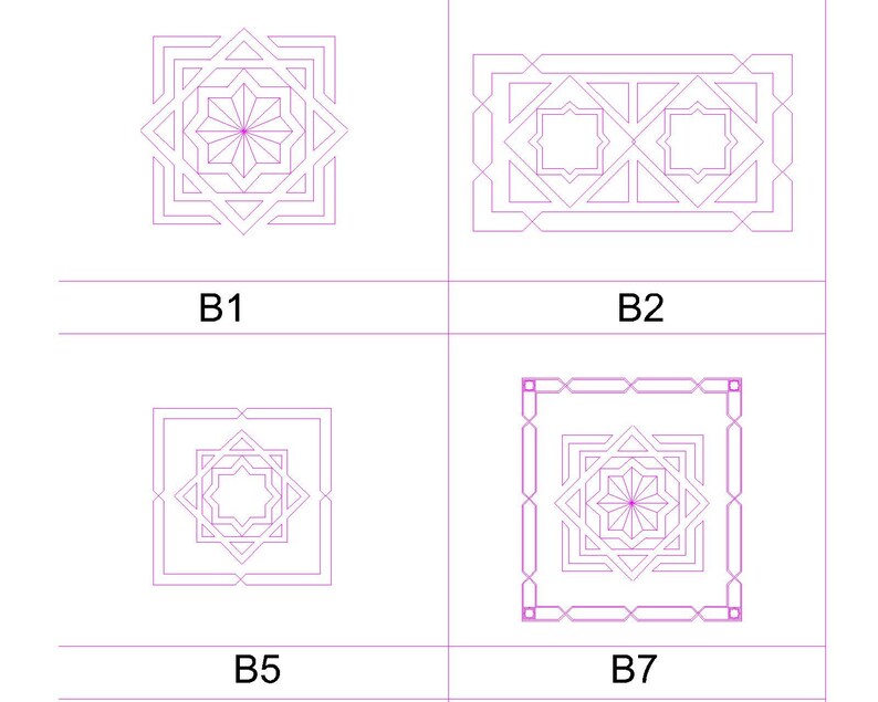 Autocad Hatch Patterns, 13 Piece of Details Autocad 2D DWG File, Ready ...