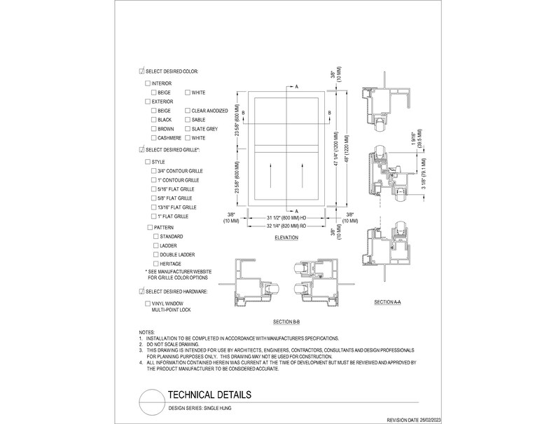 Details and Terms of Typical Aluminum Window Autocad 2D DWG PDF File ...