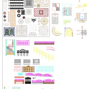 3000+ Autocad 2D DWG Trees,plants,vehicle,furniture,baths,door,window ...