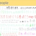 Autocad 2D DWG DXF PDF People File, Ready Block for Autocad, 2D Drawing ...