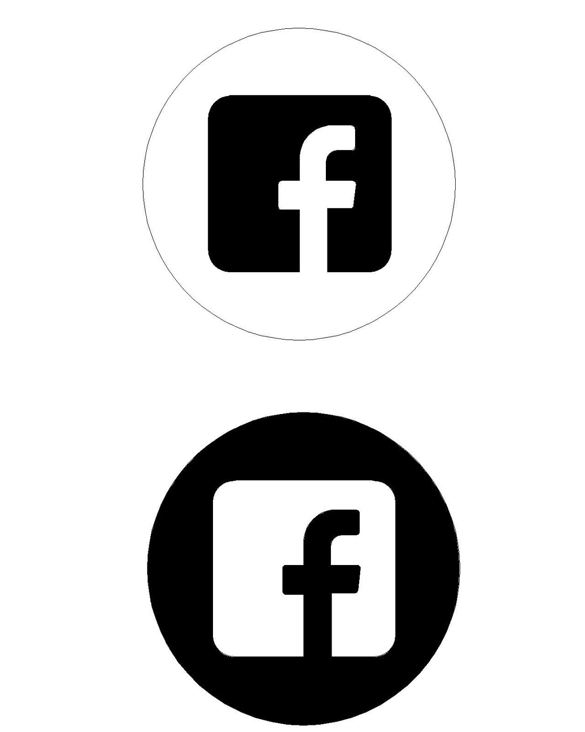 Autocad 2D DWG DXF PDF Social Media,social Media İcon 2d Drawing ...